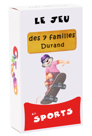 Jeu de 7 familles personnalisé - Sports