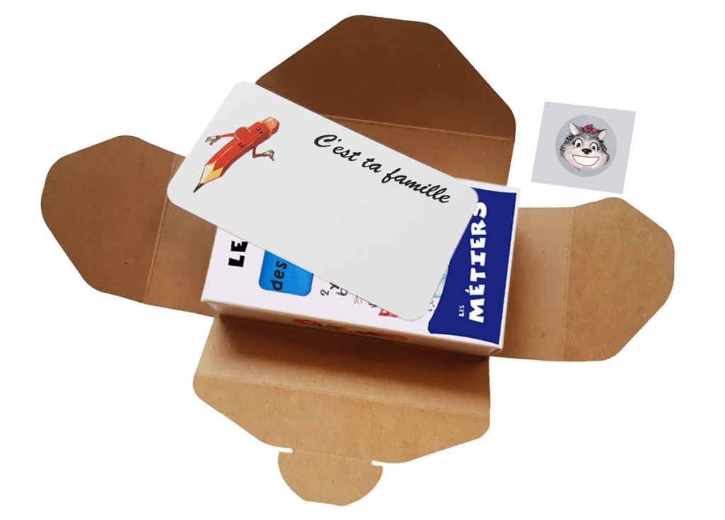 Jeu de 7 familles personnalisé - Les métiers