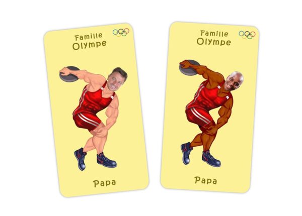 Jeu de 7 familles personnalisé - Sports