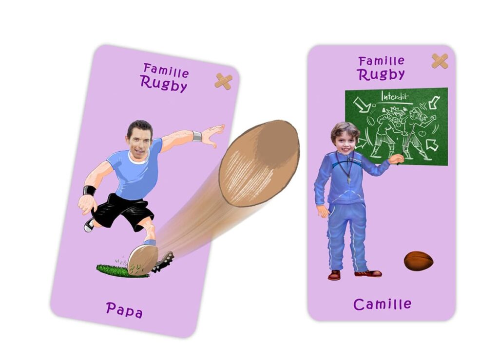 Jeu de 7 familles personnalisé - Sports